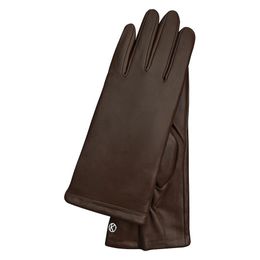 Kessler Fingerhandschuhe 'Keira' Damen Gr&ouml;&szlig;e M/L dunkelbraun