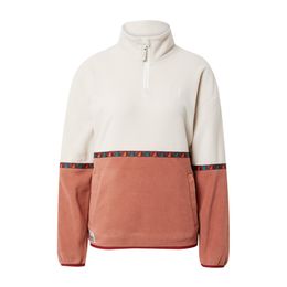 Iriedaily Pullover 'Holina' Damen Gr&ouml;&szlig;e M jade / orange / melone / wei&szlig;