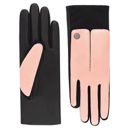 Roeckl Full Finger Gloves 'Stockholm' female Pink, Black size 7