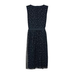 s.Oliver Kleid M&auml;dchen Gr&ouml;&szlig;e 134 navy / silbergrau