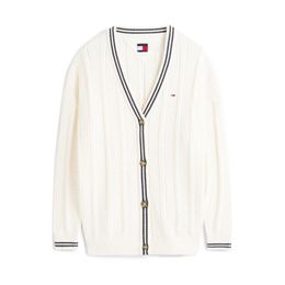 Tommy Jeans Knit Cardigan female White size XL