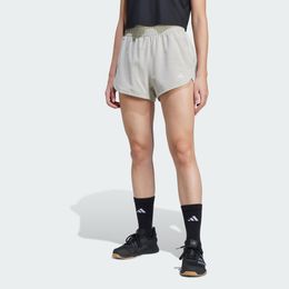 adidas Performance Sportshorts 'Pacer' Damen Gr&ouml;&szlig;e XXL hellgrau