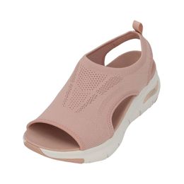 Skechers Sandale Damen Gr&ouml;&szlig;e 37 altrosa