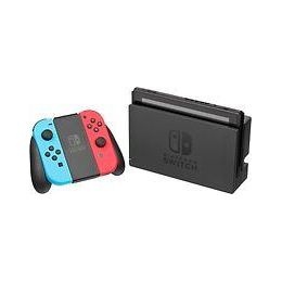 Nintendo Switch 32 GB [Version 2019 inkl. Controller Rot/Blau] schwarz