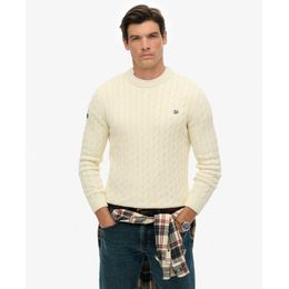 Superdry Pullover Herren Größe M ecru