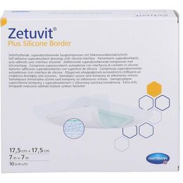 Paul Hartmann AG Zetuvit Plus Silicone Border steril 17,5x17,5 cm 10 St