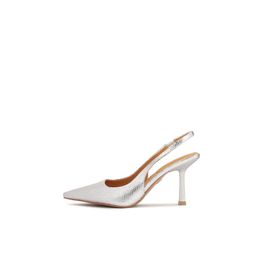Kazar Slingpumps Damen Gr&ouml;&szlig;e 41 silber