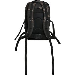 Rucksack Brandit "Brandit Accessoires US Cooper Backpack Large", Gr. onesize, schwarzcamo, Polyester, Rucksäcke