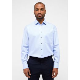 Langarmhemd Eterna "COMFORT FIT", Herren, Gr. 48, Normalgr&ouml;&szlig;en, hellblau, Twill, 100% Baumwolle, normal, Manschette, Hemden