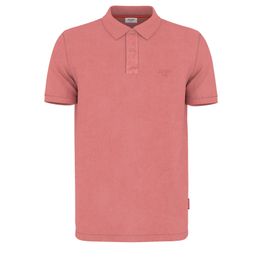 JOOP! Poloshirt JOOP JEANS "Ambrosian", Herren, Gr. XL, rot (open rot), Jersey, Obermaterial: 95% Baumwolle, 5% Elasthan, clean, unifarben, klassisch, Rundhals, Rippbündchen, Shirts, mit Knopfleiste