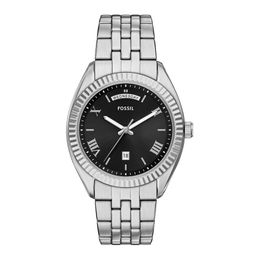 Fossil Analog Watch 'CAMPBELL' male Silver size One Size