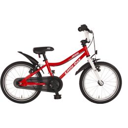 Kinderfahrrad Bachtenkirch "Little-Dax "AERON"" Gr. 24,5, rot, silber, Fahrräder, Kinder, 24,5cm, 16 Zoll (40,64cm) hinten: 16 Zoll (40,64cm)
