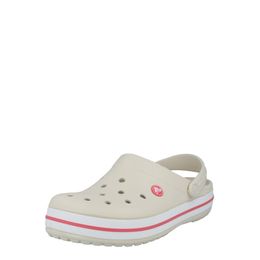 Crocs Clogs 'Crocband' Damen Gr&ouml;&szlig;e 48/49 kitt / grenadine / wei&szlig;