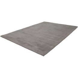 Teppich Obsession "My Maori 220", grau (taupe), B:160cm H:13mm L:230cm, Viskose, Teppiche, Teppich, Uni-Farben, Material: 100% Viskose, handgewebt, gro&szlig;e Farbauswahl