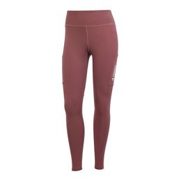adidas terrex Outdoorhose Damen Größe L kastanienbraun / weiß