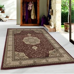 Teppich Ayyildiz Teppiche "KASHMIR 2601", rot, B:200cm H:10mm L:290cm, Polypropylen (PP), Teppiche, Teppich, Orient Optik, pflegeleicht, robuster Kurzflor, Wohnzimmer