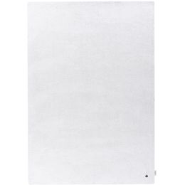 Hochflor-Teppich Tom Tailor HOME "Shaggy Teppich Cozy", weiß, B:140cm H:25mm L:200cm, Polyester, Teppiche, Uni Farben, auch in Pastell Farben, weich & kuschelig