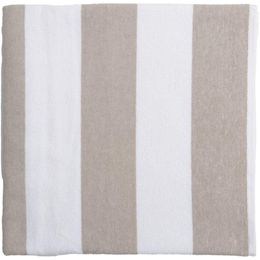 WEWO-Fashion Saunatuch WEWO FASHION "9713ST", beige (beige, weiß), B:70cm L:200cm, Frottee, Baumwolle, Handtücher, chlorecht