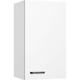 H&auml;ngeschrank KOCHSTATION "KS-Paula", wei&szlig; matt, wei&szlig;, B:40cm H:70,4cm T:34,9cm, Schr&auml;nke, H&auml;ngeschrank, 40 cm breit, 70 cm hoch, mit 1 T&uuml;r, 2 Einlegeb&ouml;den