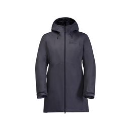 Winterjacke Jack Wolfskin "HEIDELSTEIN INS JKT W", Damen, Gr. S (36), grau (graphite), Hauptmaterial: 100% Polyester, Jacken Winterjacke
