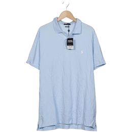 Polo Ralph Lauren Poloshirt Herren Gr&ouml;&szlig;e XXL Second Hand hellblau