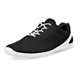 Sneaker Ecco "Biom Lite W", Damen, Gr. 40, schwarz, Leder, Schuhe Sneaker, Freizeitschuh, Halbschuh, Schn&uuml;rschuh in moderner Optik
