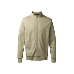 Rundhalspullover MCS "MCS Pullover Jones", Herren, Gr. L, laurel oak, Obermaterial: 65% Baumwolle, 35% Polyester, Pullover Rundhalspullover
