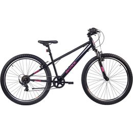 S'COOL Jugendfahrrad S’COOL "S'COOL Xroc 26-K6 Oxid/Pink" Gr. 38, oxid, pink, Fahrräder, Kinder, 38cm, 26 Zoll (66,04cm)
