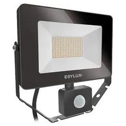 Esylux AFL Basic LED-Strahler mit Bewegungsmelder 30W 4000K, schwarz