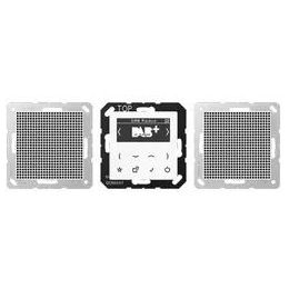JungSmart Radio DAB+, Set Stereo (alpinwei&szlig;)