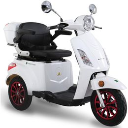 Elektromobil GreenStreet "E-Mover", wei&szlig;, ElektromobileB:68cm H:111cm L:155cm, inkl. Topcase, B:68cm H:111cm L:155cm, Topseller