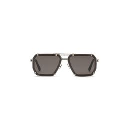 Sonnenbrille Philipp Plein "Legacy", Jungen, 021s, schwarz, grausteal, Sonnenbrillen Sonnenbrille