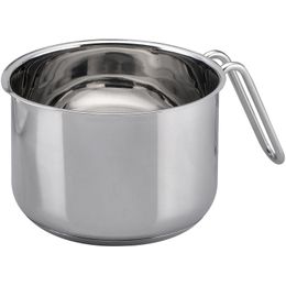 Milchtopf GSW "Montreal", silber (edelstahlfarben), &Oslash;:14cm, T&ouml;pfe, Induktion, 1,8 Liter