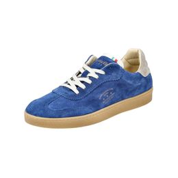 Pantofola d'Oro Sneaker PANTOFOLA D&acute;ORO "Pantofola d'Oro Sneaker Veloursleder", Herren, Gr. 42, blau, grau, Veloursleder, Schuhe Sneaker