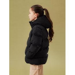 name it Kinder Steppjacke "NKMMUSK PUFFER JACKET TB"schwarz, Gr. 158, unifarben, Web, Obermaterial: 100% Polyester, Jacken