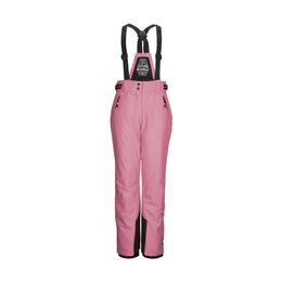Skihose Killtec "KSW 213 GRLS SKI PNTS", M&auml;dchen, Gr. 164, Normalgr&ouml;&szlig;en, rosa (hellpink), Obermaterial: 100% Polyester;Futter: 100% Polyester;F&uuml;llung: 100% Polyester, Hosen Skihose, Wasserdichte, atmungsaktive Skihose mit verstellbarer Taille