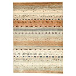 Teppich Gr. 1, beige, gemustert, B:50cm H:8mm L:80cm, Viskose, Teppiche, Teppich