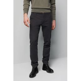 Chinos MEYER "M5 Chino", Damen, Gr. 34, L&auml;nge 32, grau (anthrazit), 98% Baumwolle, 2% Elasthan, unifarben, slim fit lang, Hosen, im unifarbenem Design