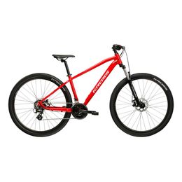 Mountainbike KROSS "KROSS Mountainbike Hardtail 29" Hexagon 2.0 rot 21 G&auml;nge" Gr. 46, rot, schwarz, Fahrr&auml;der, Damen, 46cm, 29 Zoll (73,66cm) hinten: 29 Zoll (73,66cm)