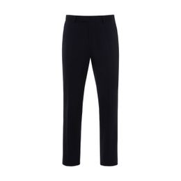 Anzughose Thomas Goodwin "Hose", Herren, Gr. 102, Untersetzt- und Schlankgr&ouml;&szlig;en, blau (navy), 60% Wolle, 38% Polyester, 2% Elasthan, unifarben, figurumspielend lang, Hosen Anzughose, im Modern-Fit, 3938-1-44026