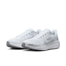 Laufschuh Nike "AIR ZOOM PEGASUS 41", Damen, Gr. 47,5, silber (wei&szlig;, wei&szlig;, pure platinum), Textil, Schuhe Laufschuh