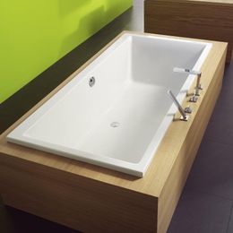 RepaBad Genf Rechteck-Badewanne, Einbau, 0030005-0001,