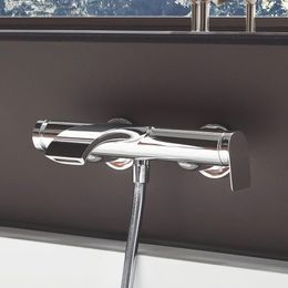 Hansgrohe Vivenis Aufputz-Wannenarmatur, Einhebelmischer, 75420000,