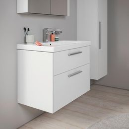 Duravit D-Code Waschtischunterschrank, 2 Ausz&uuml;ge, DC4672010180000,