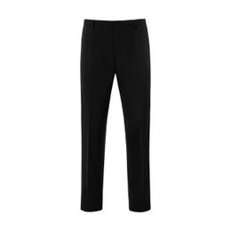 Thomas Goodwin Herren Anzughose "Hose"schwarz, Gr. 46, unifarben, 80% Polyester, 20% Viskose, Hosen, Gekn&ouml;pfte Ges&auml;&szlig;taschen, 3935-3-20039
