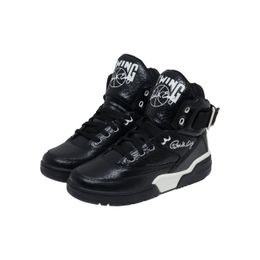 Ewing Damen Trainingsschuh "Ewing Ewing 33HI Vintage", Gr. 9,5jet schwarz, gardenia, Leder, Schuhe