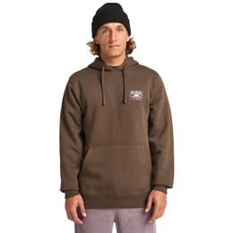 Kapuzensweatshirt Billabong "Foundation", Herren, Gr. S, schwarz cedar, 55% Baumwolle, 25% Baumwolle, 20% Polyester, Sweatshirts