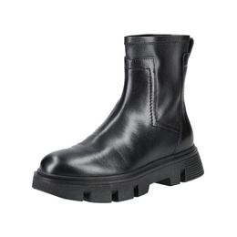 Stiefelette Geox "Geox Stiefelette Leder/Synthetik", Damen, Gr. 39, schwarz, Leder, Synthetik, Schuhe Stiefelette