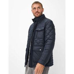 Steppjacke Brax "Style SANTO", Herren, Gr. L, blau (navy), Web, 98% Polyester, 2% Sonstige Fasern, Jacken Steppjacke