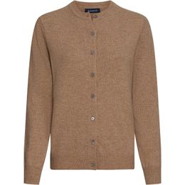 Highmoor Lambswool Cardigan Beige (Gr&ouml;&szlig;e: 34)
